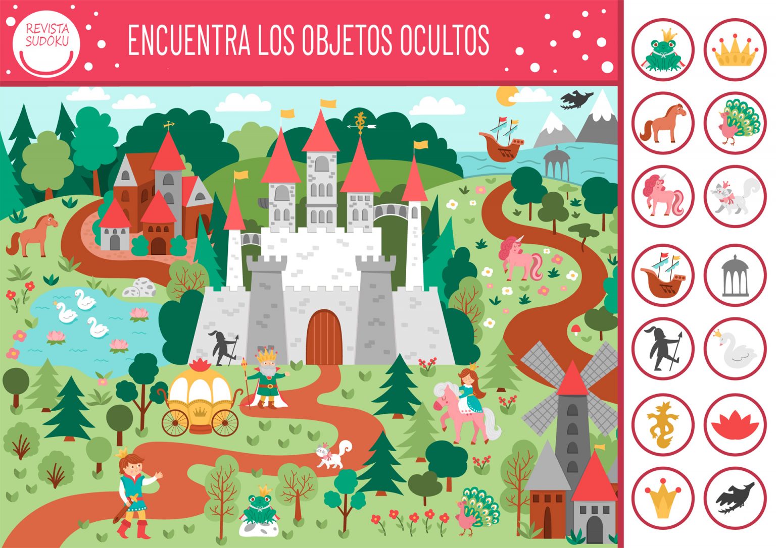 Juego para niños: Encuentra los objetos ocultos en la imagen - Revista ...